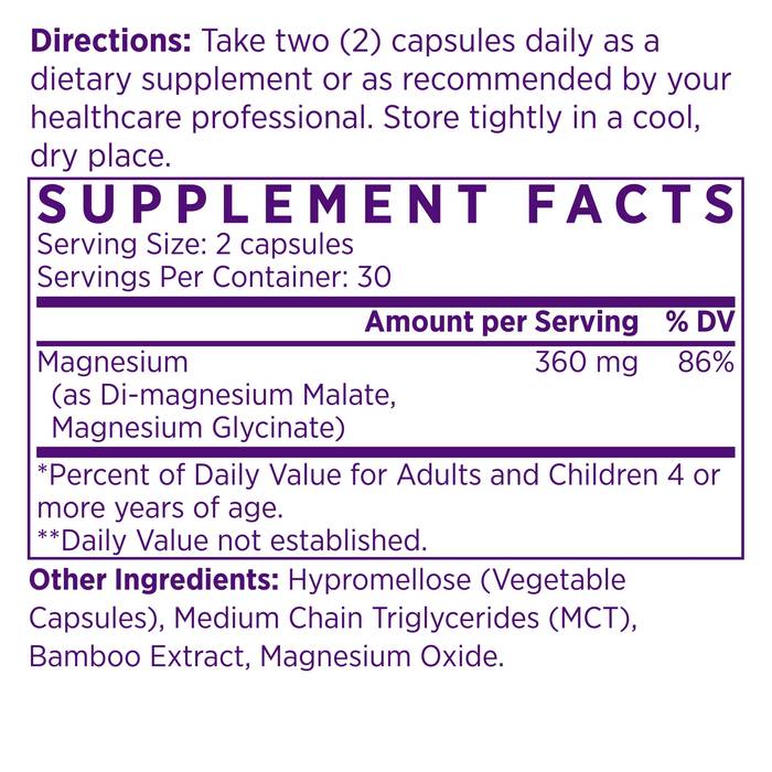 Mighty Mg - Magnesium Malate and Magnesium Glycinate Blend – Naomi Whittel