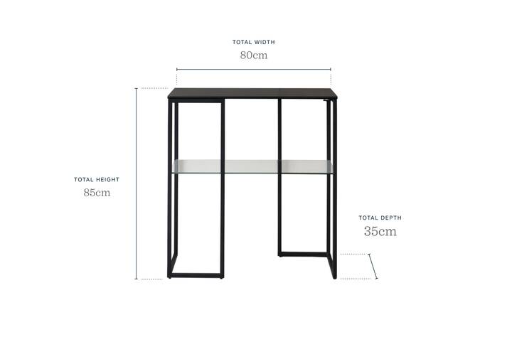 Georgia Small White Ceramic Console Living Room by Danetti