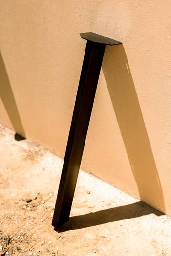 3" x 1" Single Tube Steel Legs – Semi Exact