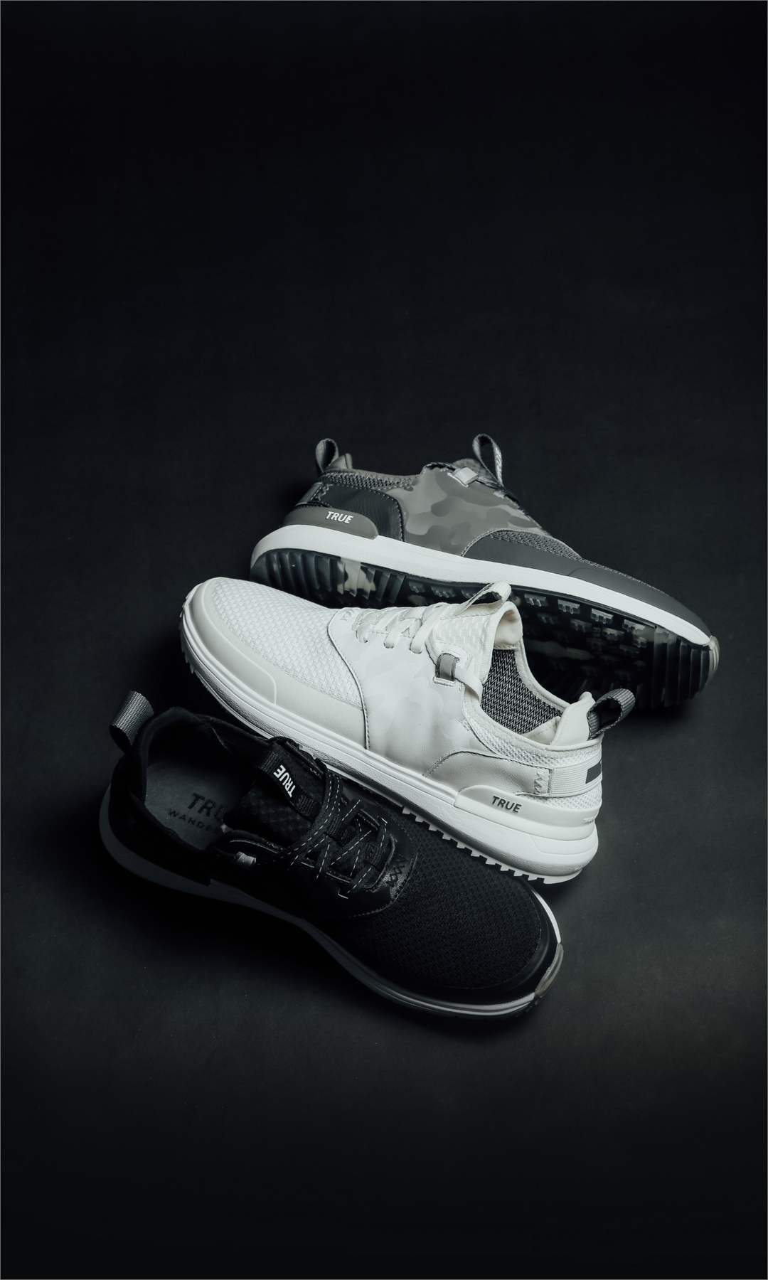 TRUE linkswear™ | Men's LUX Hybrid Waterproof Golf Shoes