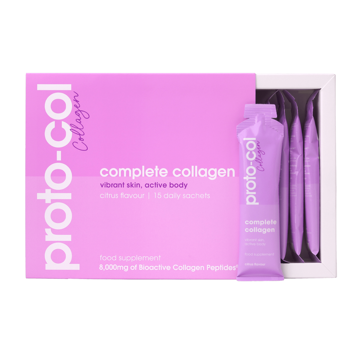 Complete Collagen Drink Sachets For Skin & Body - Proto-col