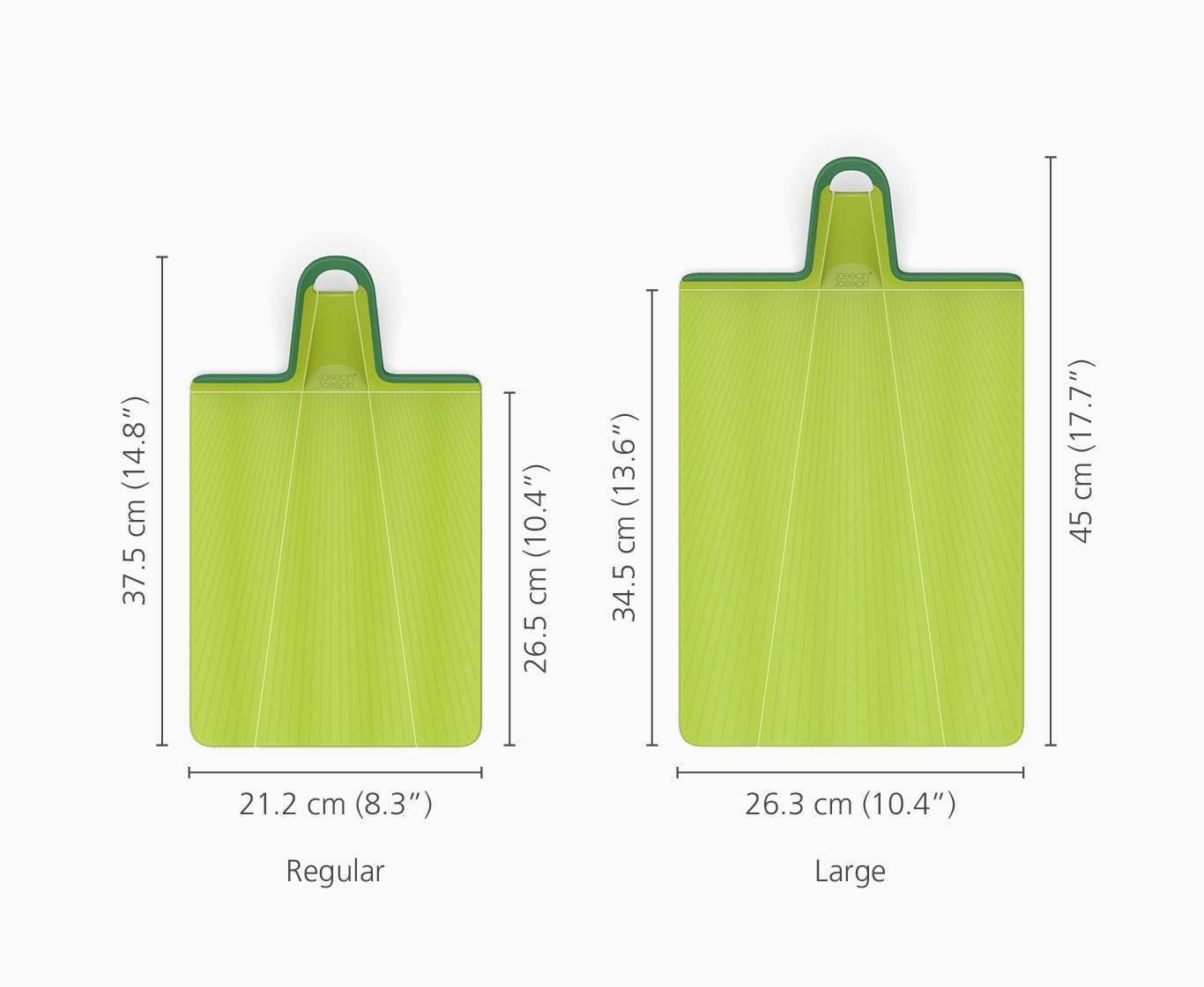 Chop2Pot™ Plus Folding Chopping Board - Green | Joseph Joseph
