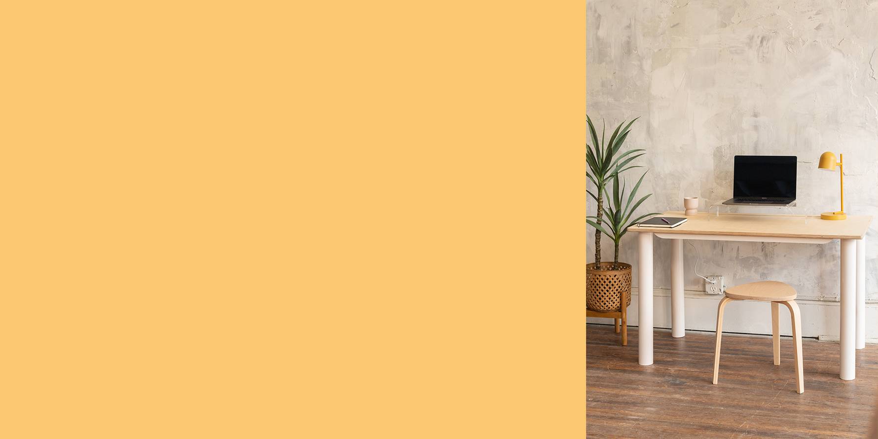 3" Round Tube Steel Table & Desk Legs – semi exact