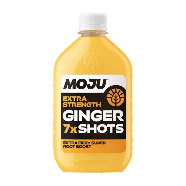 Extra Strength Ginger Dosing Bottles | 7x Shots Per Bottle | MOJU