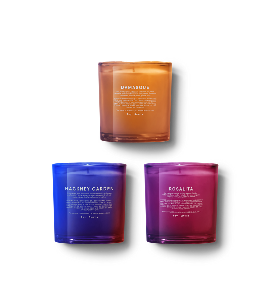 Our Scented Candles Collection: Full-Bodied Scent | Boy Smells