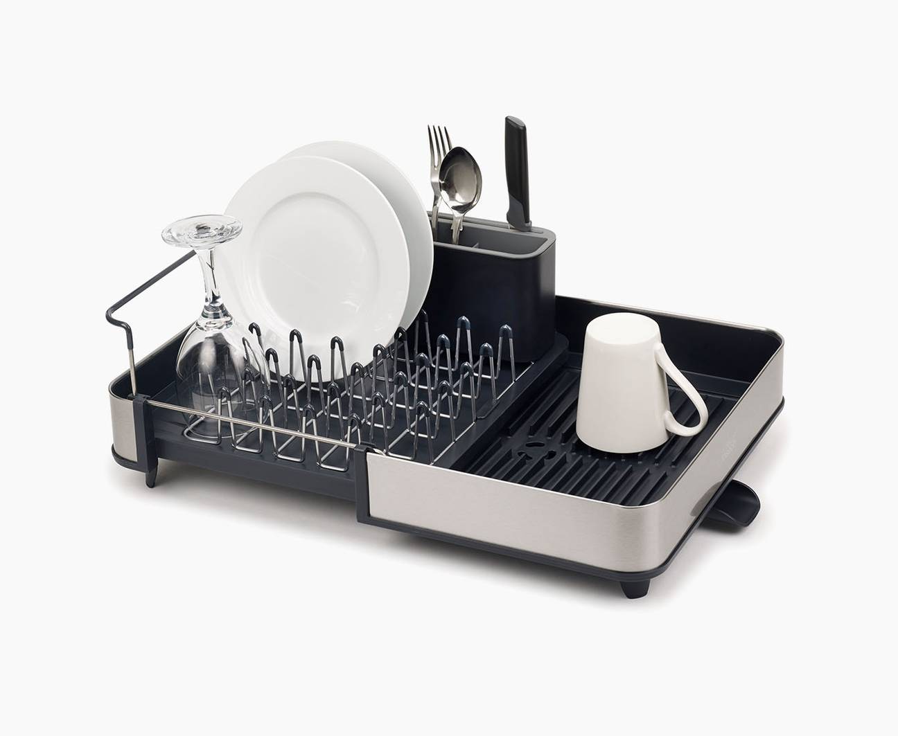 Stainless Steel Expandable Dish Drainer | Joseph Joseph