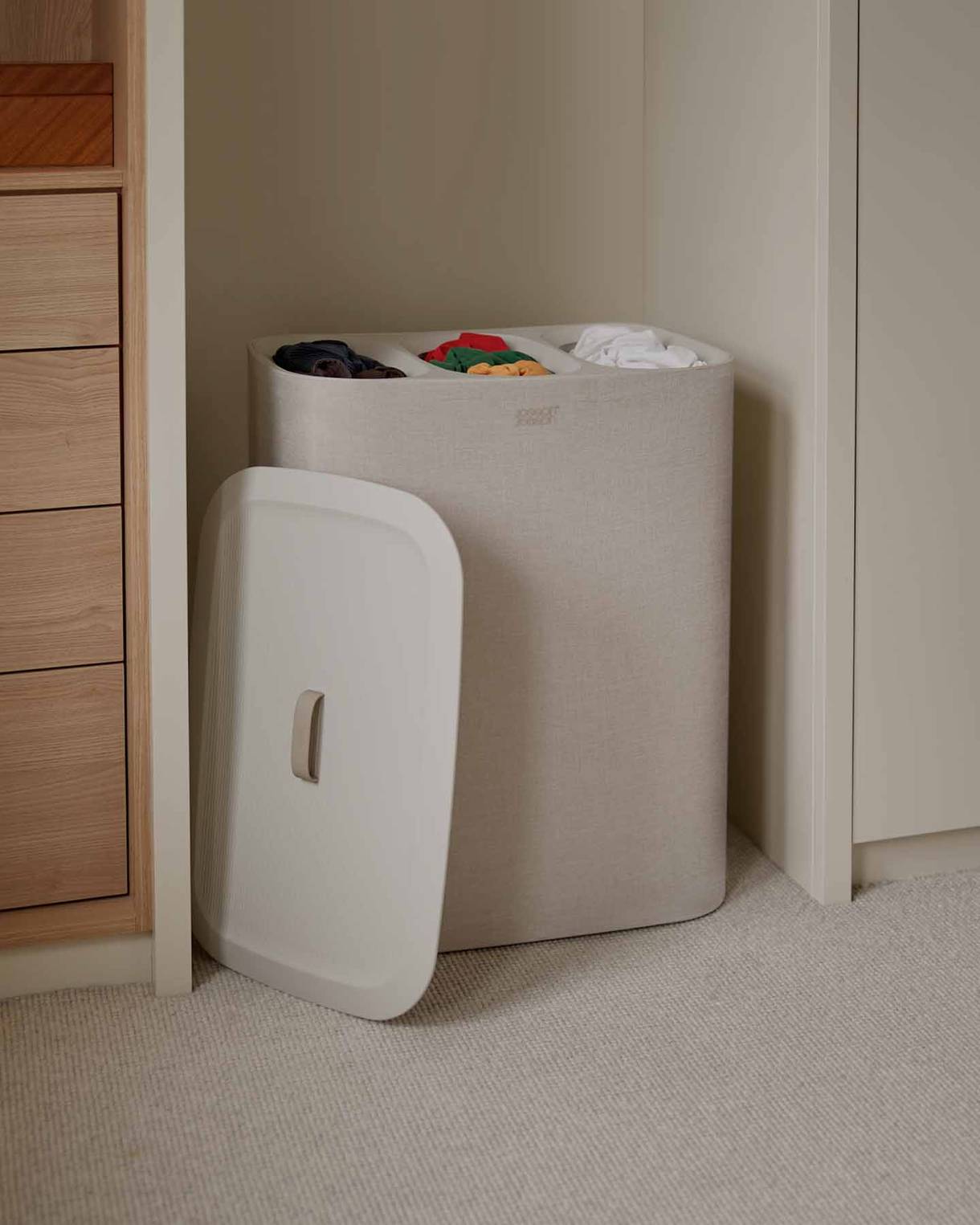 Tota Trio 90L Laundry Separation Basket | Joseph Joseph