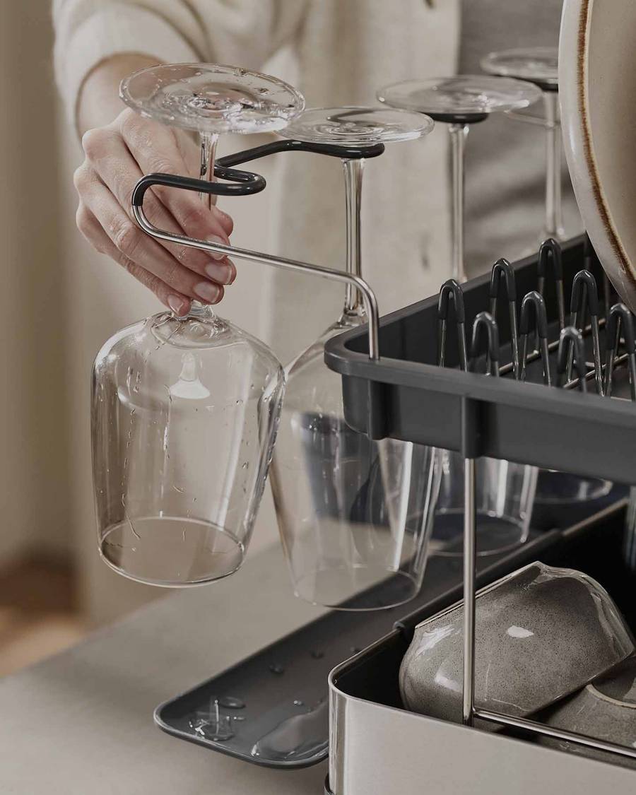 Excel™ Steel 2-Tier Dish Rack | Joseph Joseph