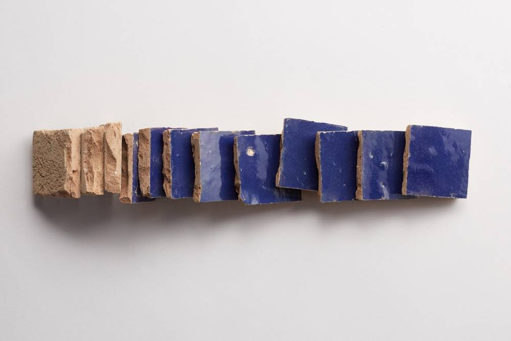 zellige tile | ancient sea dark blue 2" square | clé – clé tile