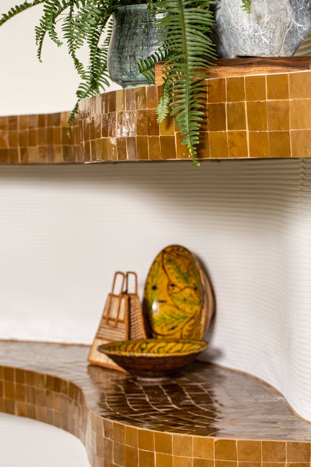 golden henna | zellige | moroccan terracotta | clé tile