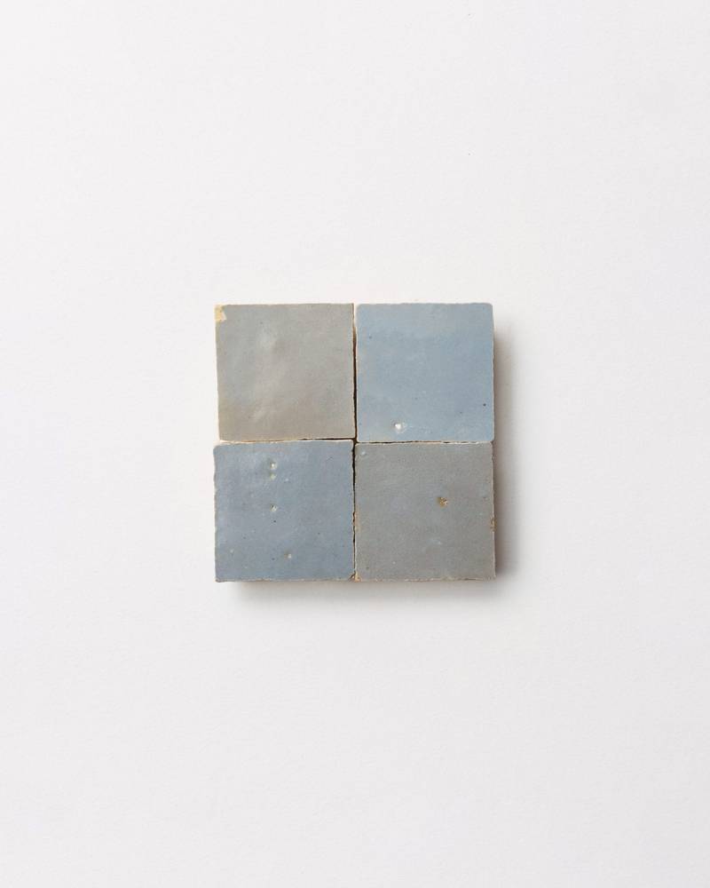 shattered pearl | unmounted zellige | moroccan terracotta tile – clé tile