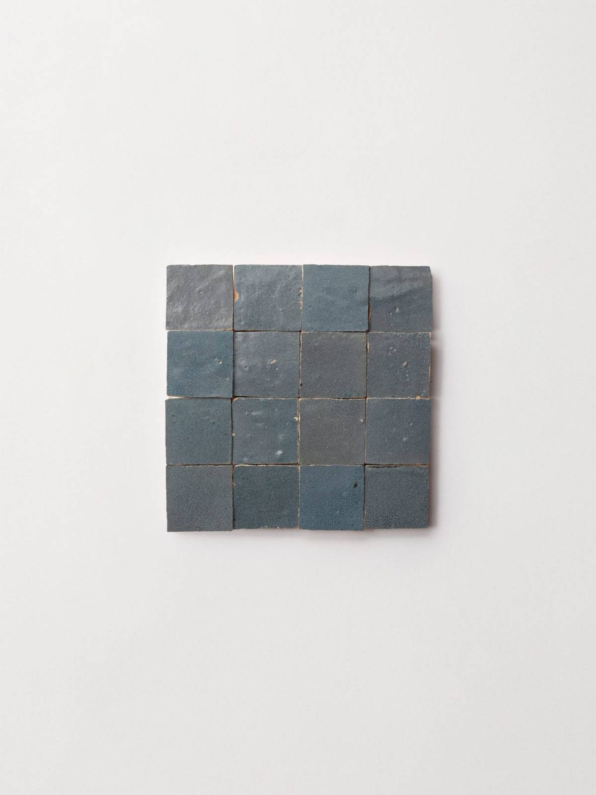 zellige tiles | tempered steel gray 2" square | clé – clé tile