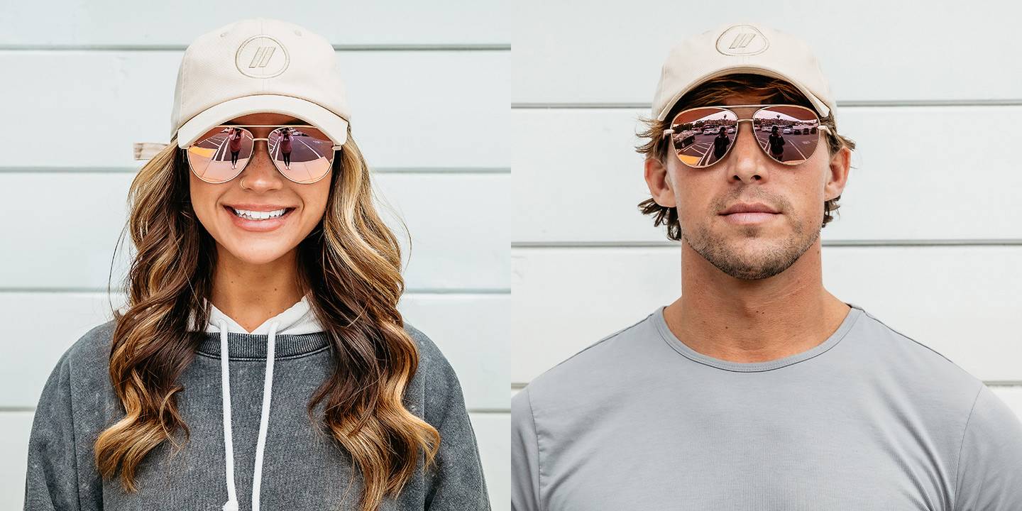 Tan Dad Hat - Sandshell 100% Cotton Baseball Cap