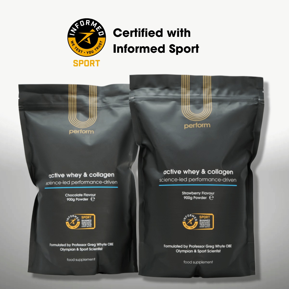 Active Whey & Collagen | Muscle Recovery Supplement – U Perform