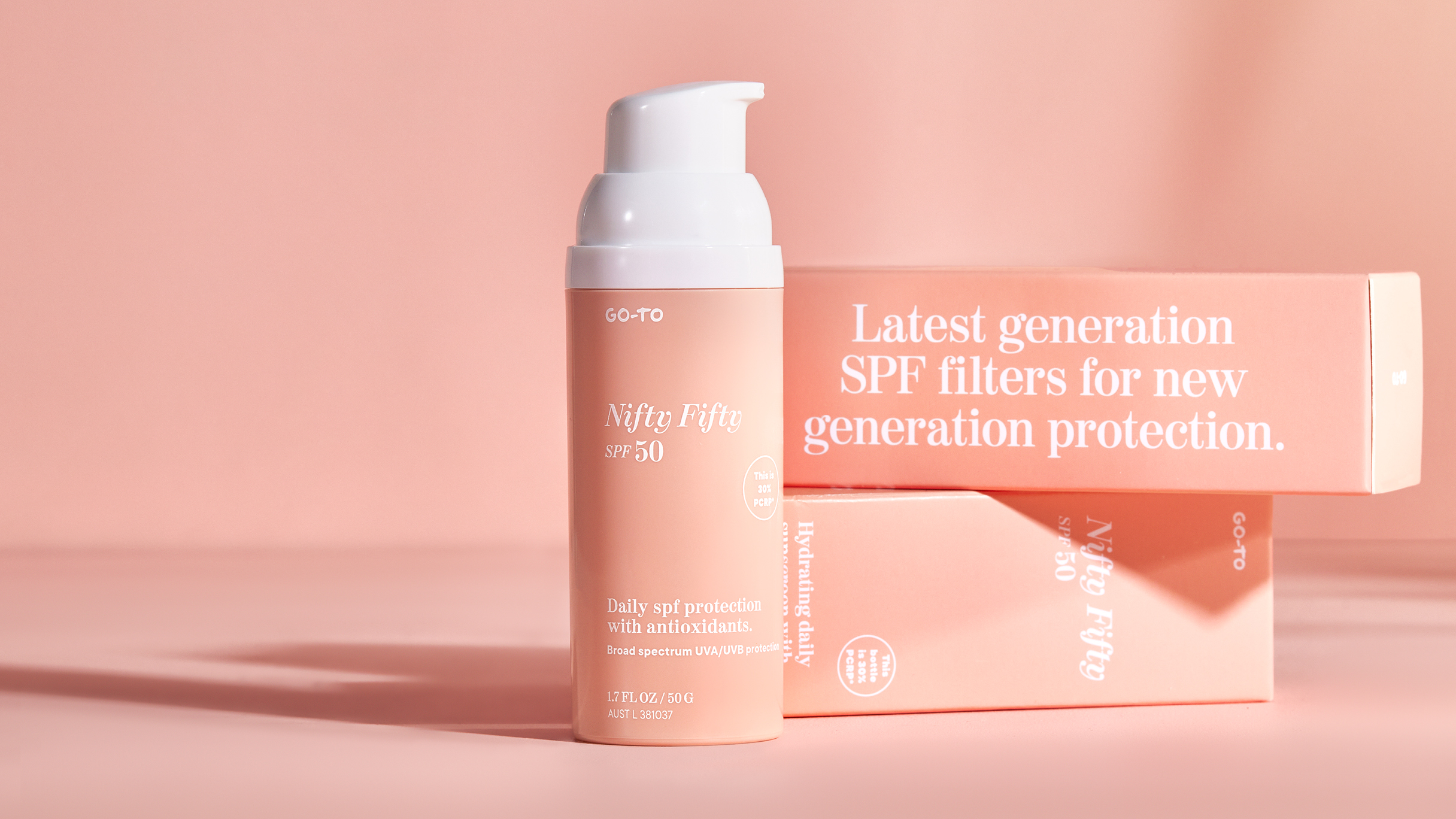 Hydrating Daily SPF | Nifty Fifty Sunscreen Protection | Go-To Skincare Hydrating Daily SPF | Nifty Fifty Sunscreen Protection | Go-To Skincare