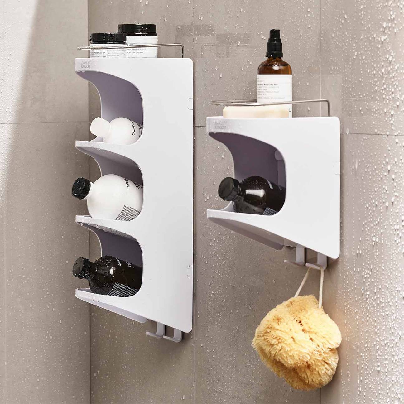 Capsule™ Compact 4-tier Shower Shelf | Joseph Joseph