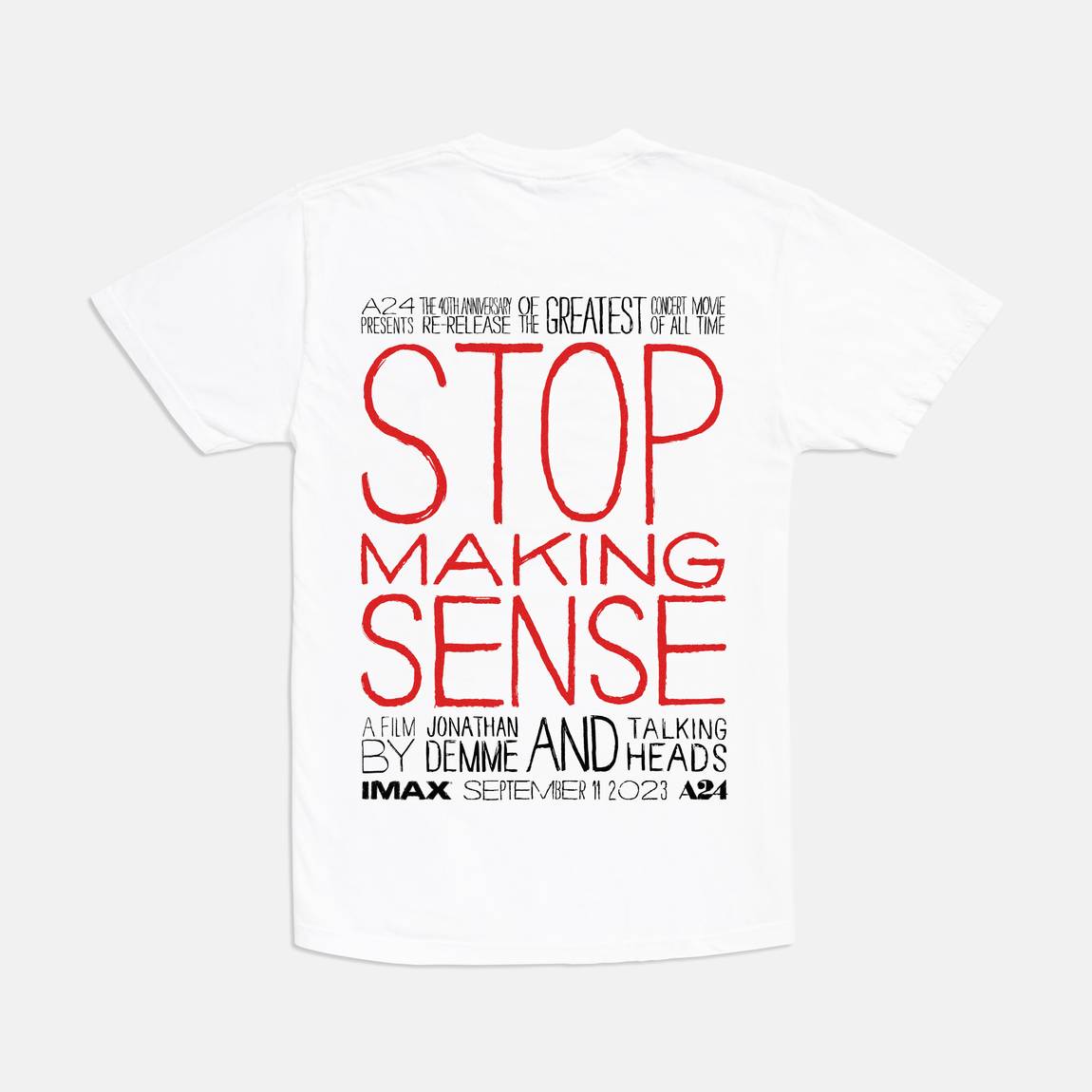 Stop Making Sense – A24 Shop