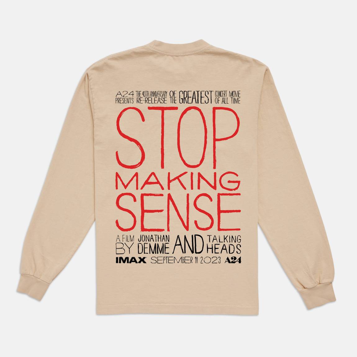 Stop Making Sense – A24 Shop