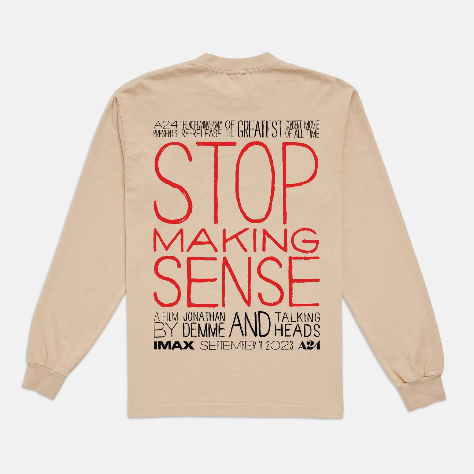 Stop Making Sense – A24 Shop