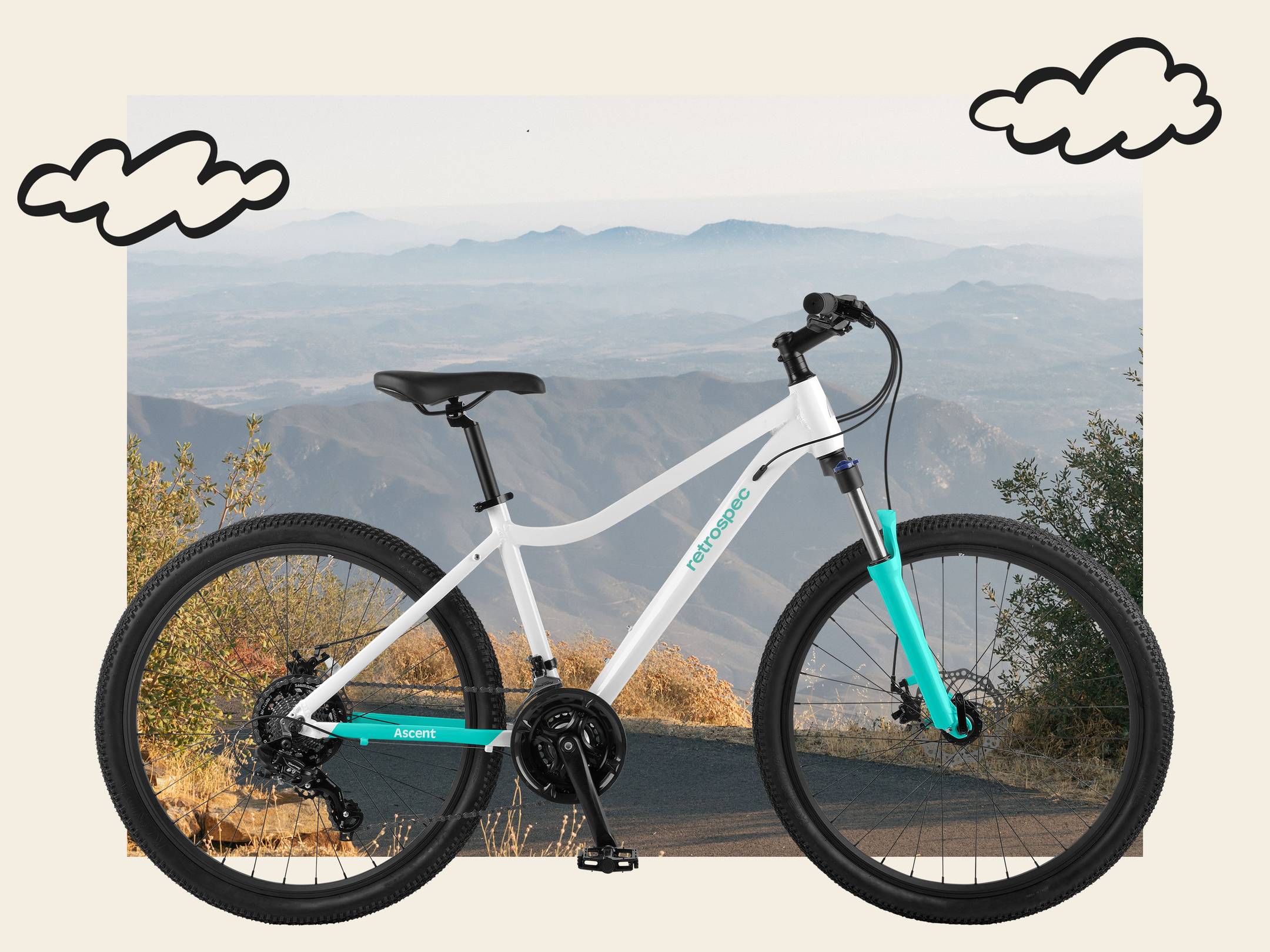 Ascent Mountain Bike - 26" | Retrospec