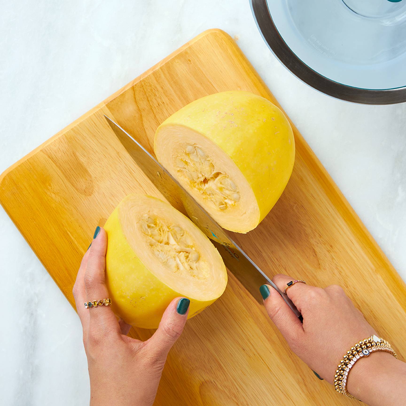 How to Microwave Spaghetti Squash | Anyday
