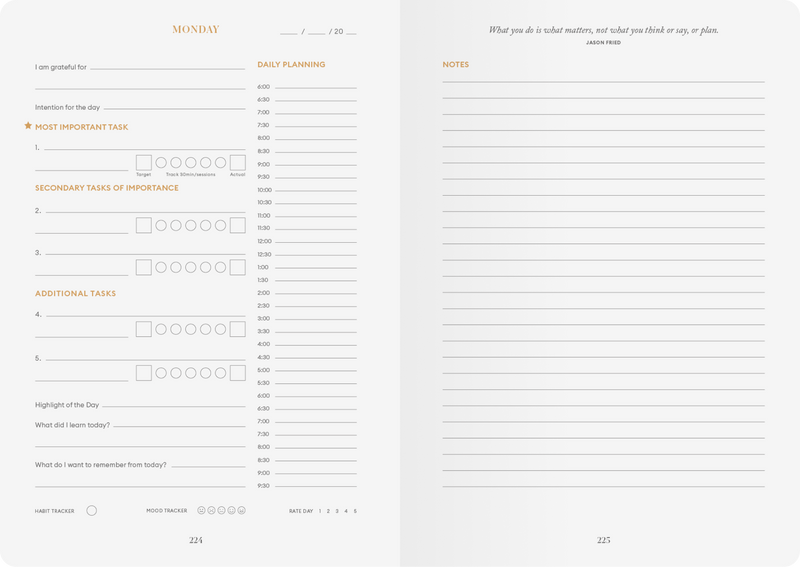 Productivity Planner® - Be More Productive | Intelligent Change