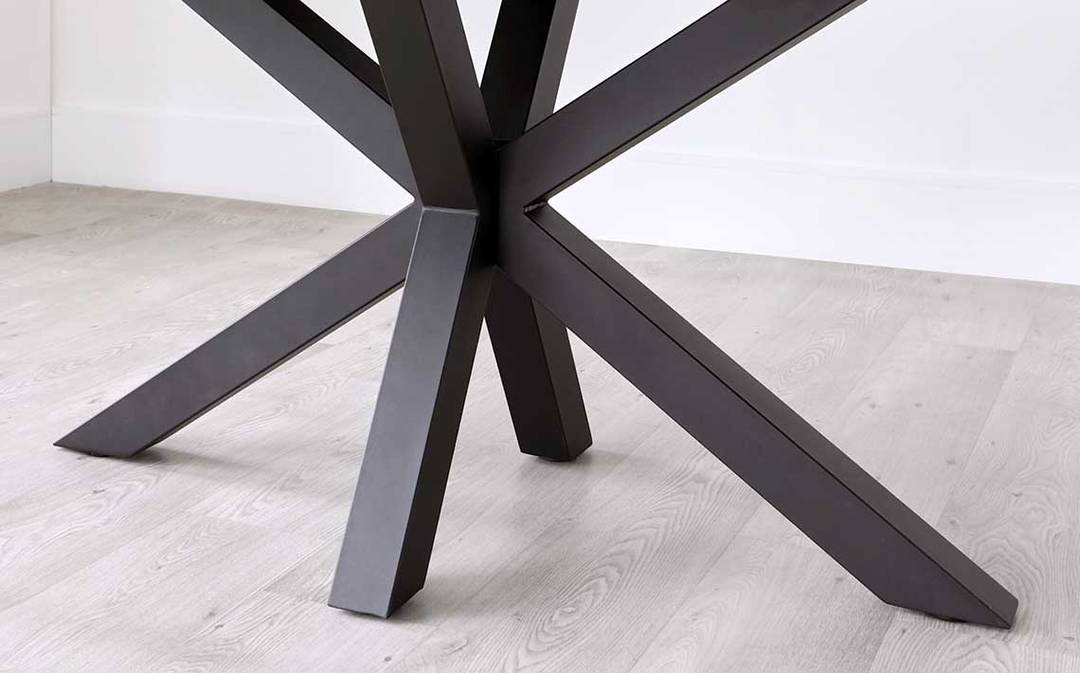 Riley White Marble Ceramic 6 to 8 Seater Dining Table by Danetti