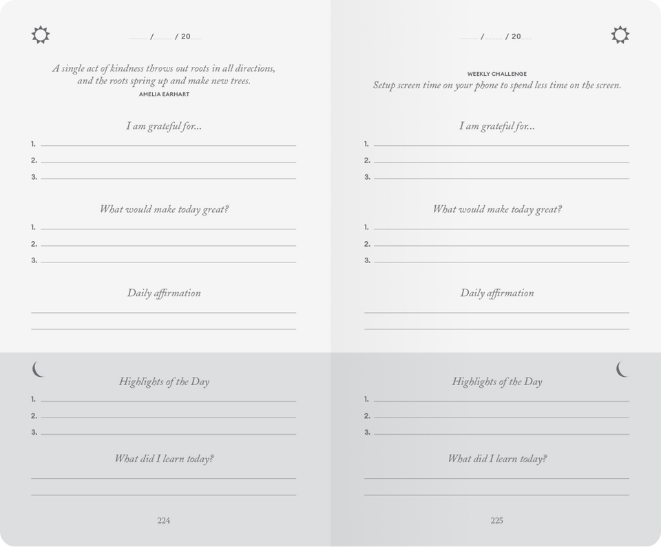 The Five Minute Journal® - Simplest, most effective way to be happier ...