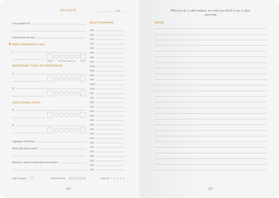 Stop Procrastination Bundle Productivity Planner® | Intelligent Change