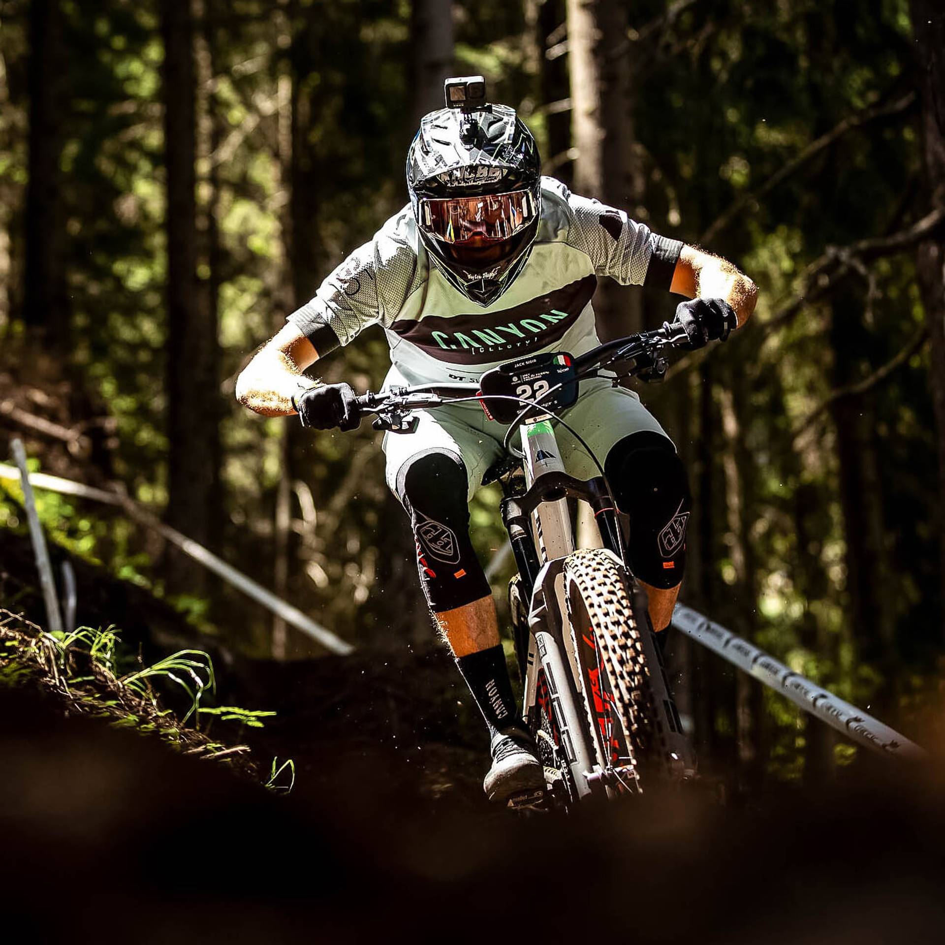 D4 Composite Helmet W/MIPS Volt White – Troy Lee Designs Canada