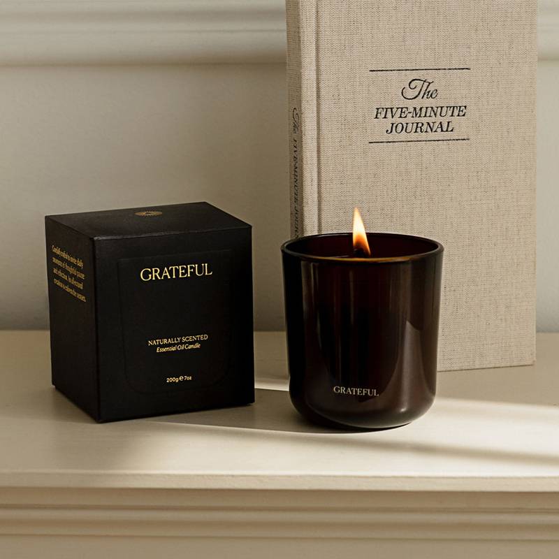 Grateful Pure Essential Oil Candle – Intelligent Change