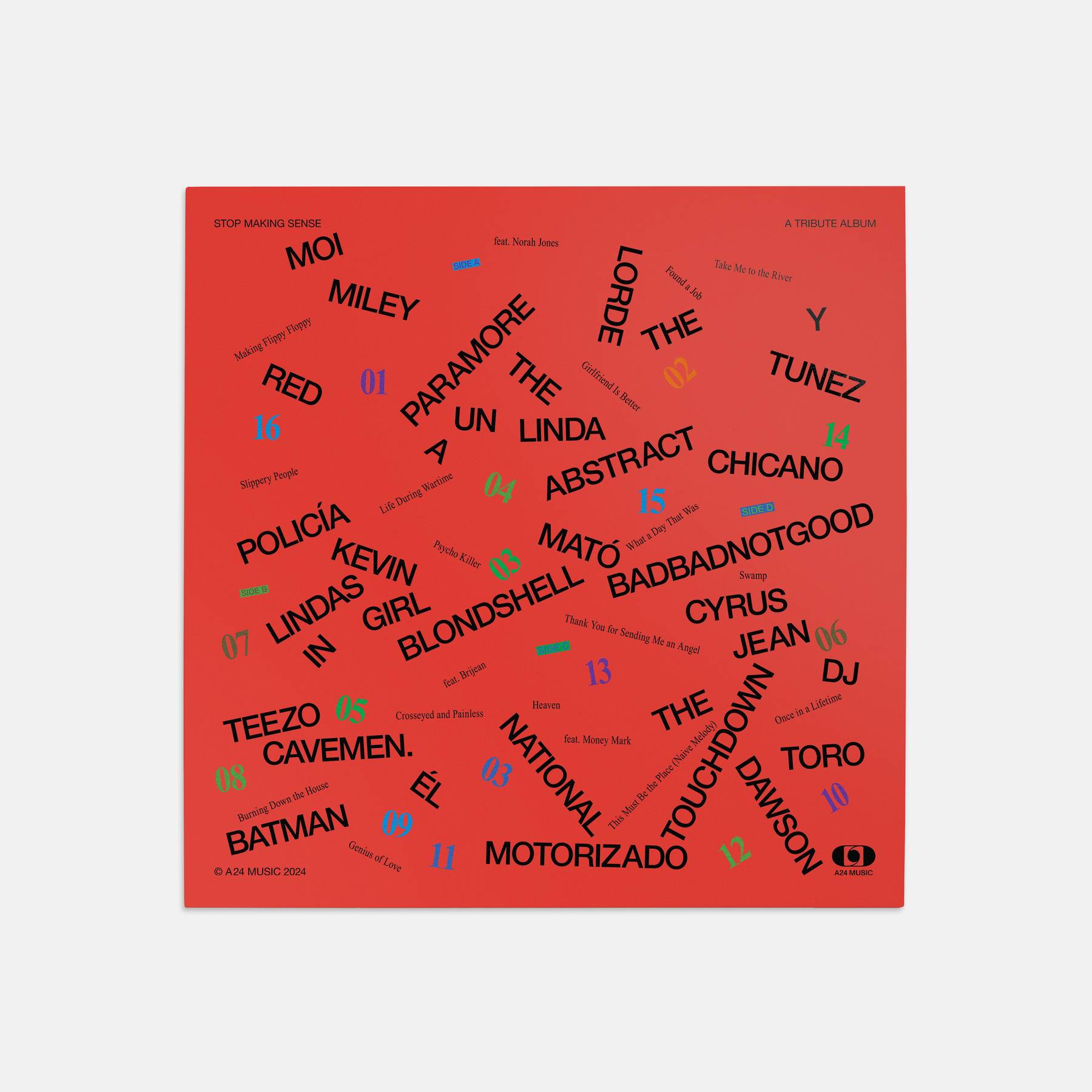 Stop Making Sense – A24 Shop