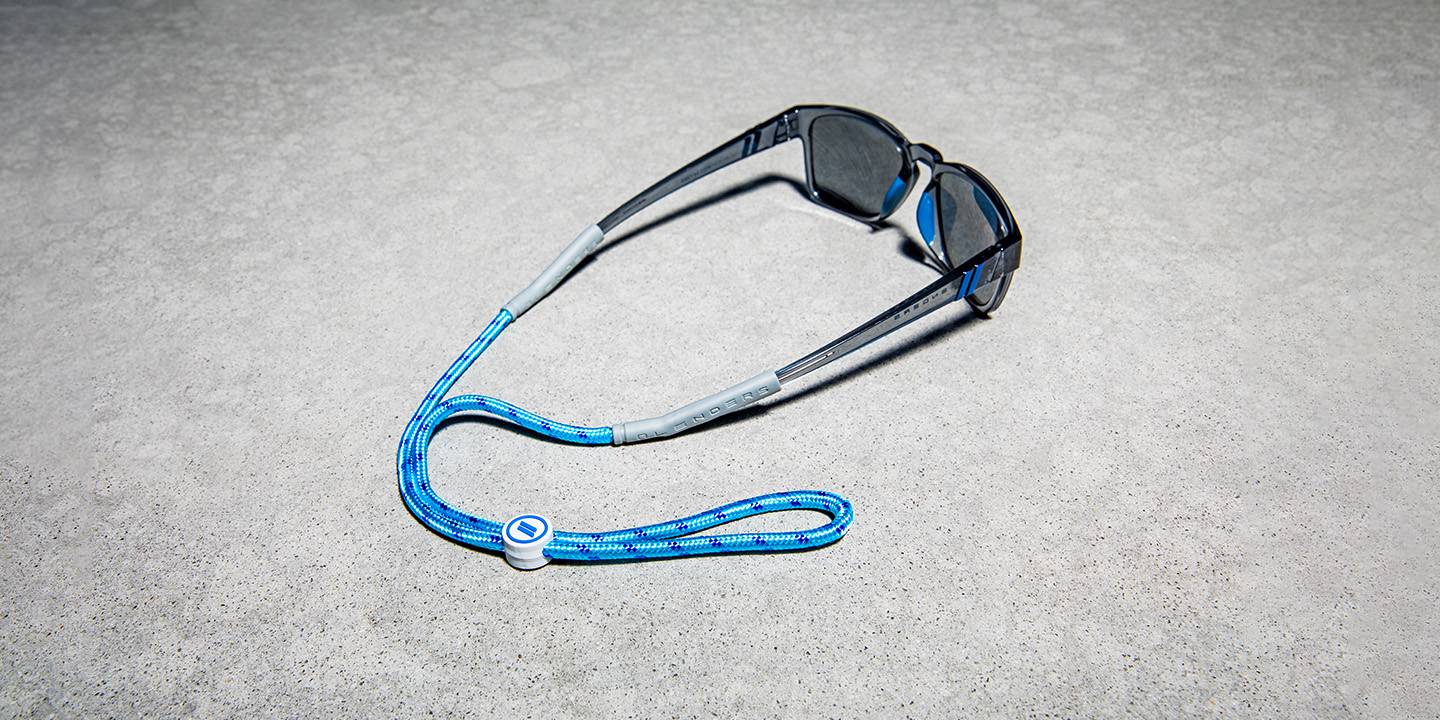 Cloud Cord - Blue, Navy & Gray Nylon Lifestyle Sunglass Cord