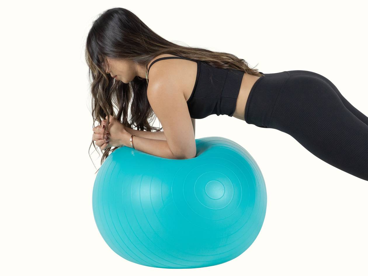 Luna Exercise Ball & Base | Retrospec