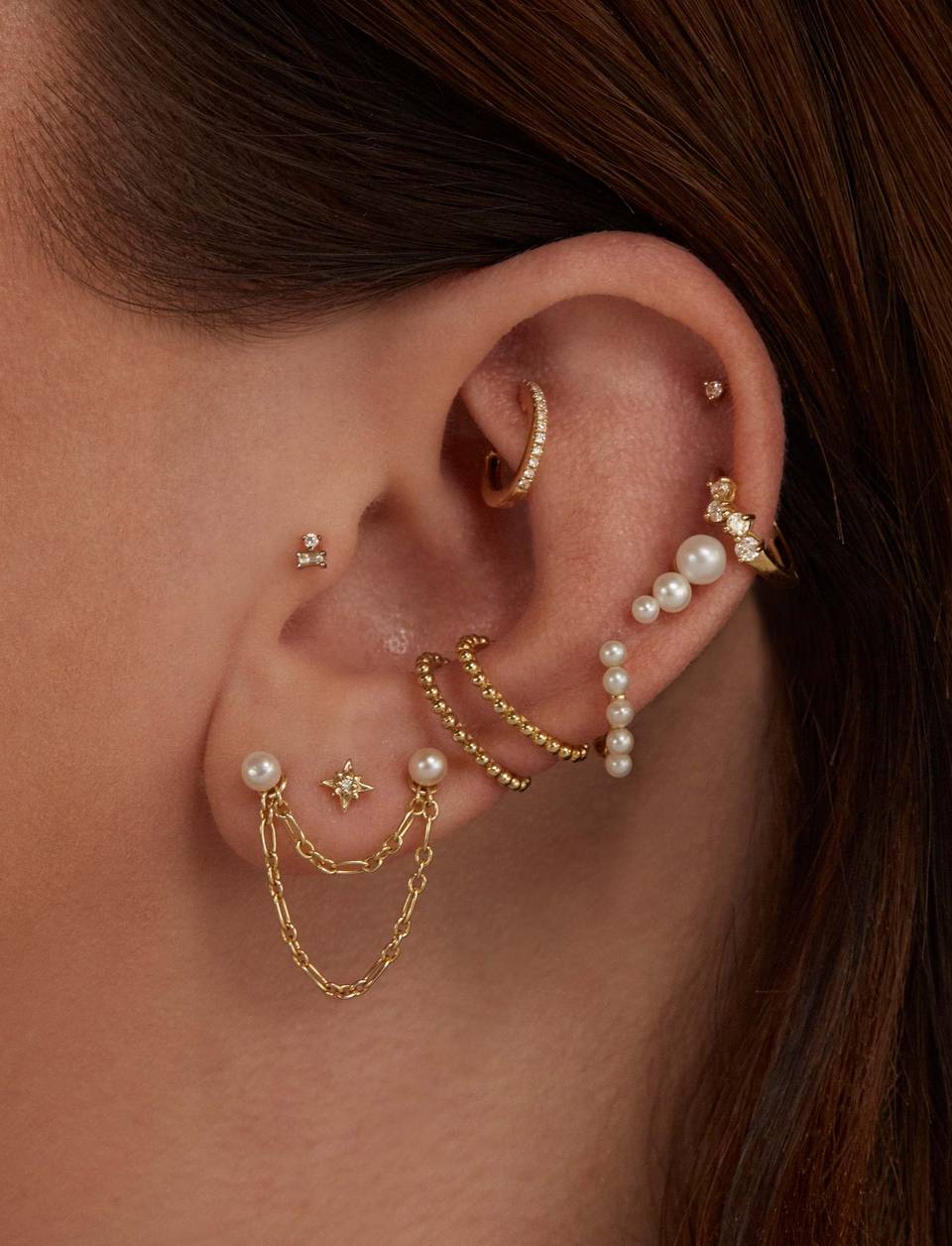 Double Up Figaro Connector Chain – STONE AND STRAND