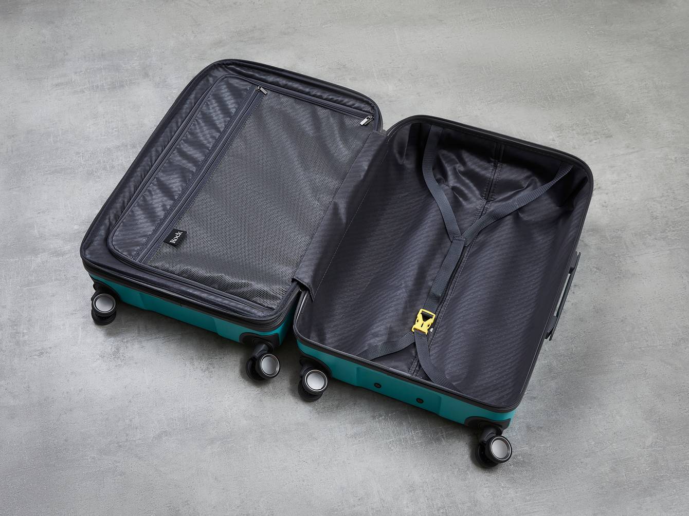 Bali Set of 3 Suitcases | Turquoise | Rock Luggage