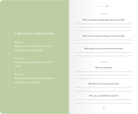 The Three Question Journal by Dr. Rangan Chatterjee | Intelligent Change