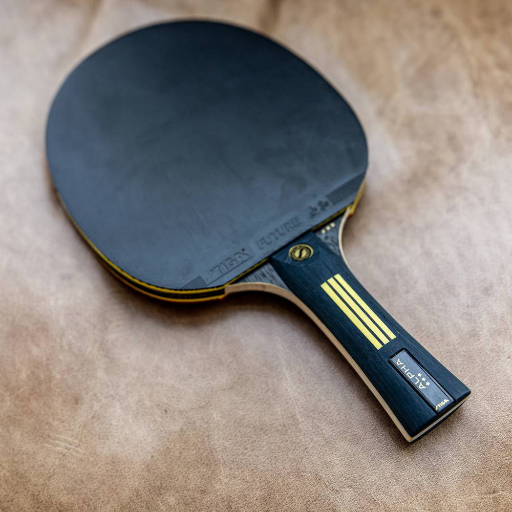 STIGA Alpha Ping Pong Paddle – 5-ply Extra Light Blade – 2mm Premium ...