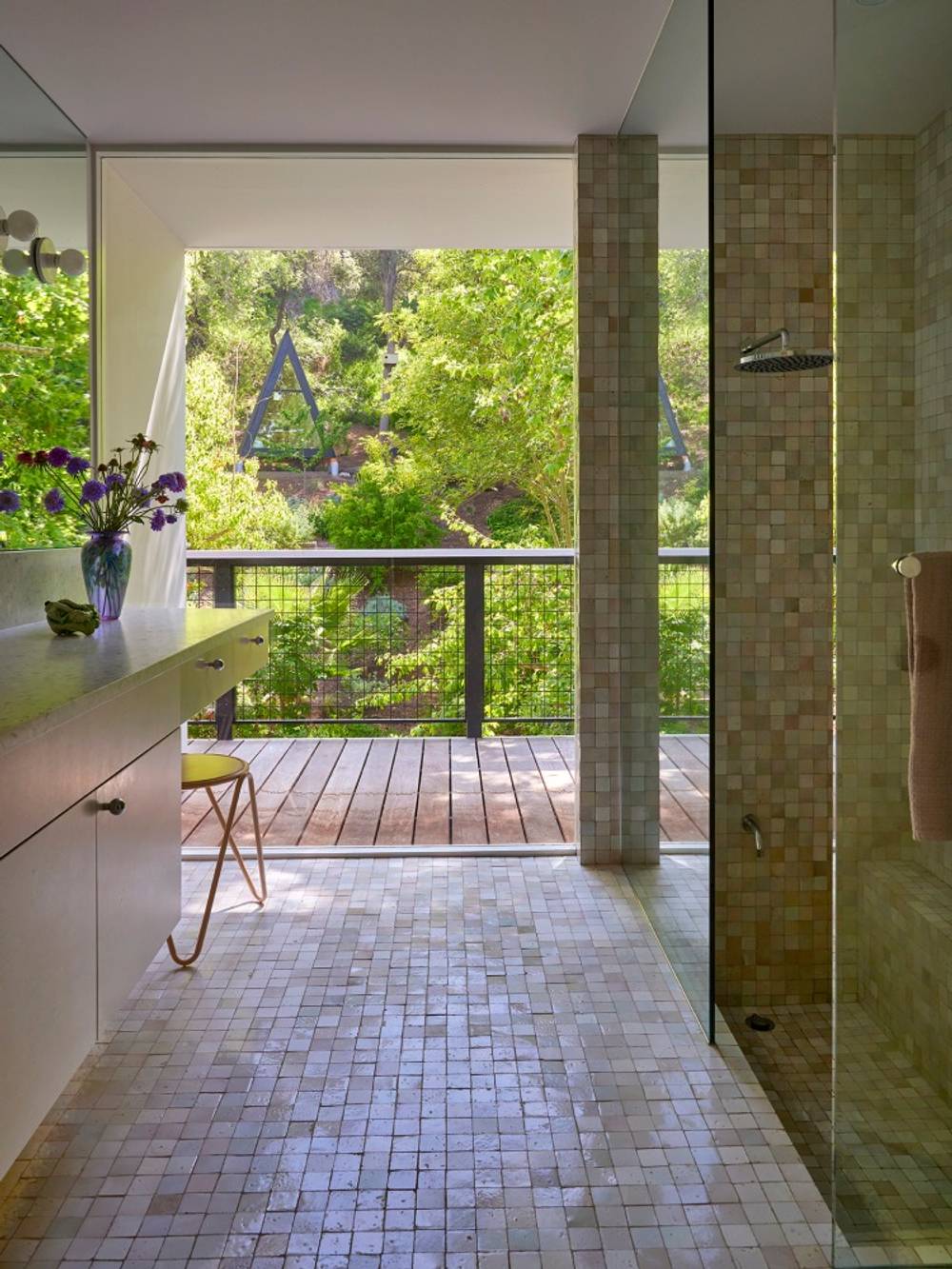 terracotta tile | eastern elements | rice paper | 2x2 square – clé tile