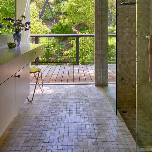 handcrafted terracotta tile | eastern elements | clé tile