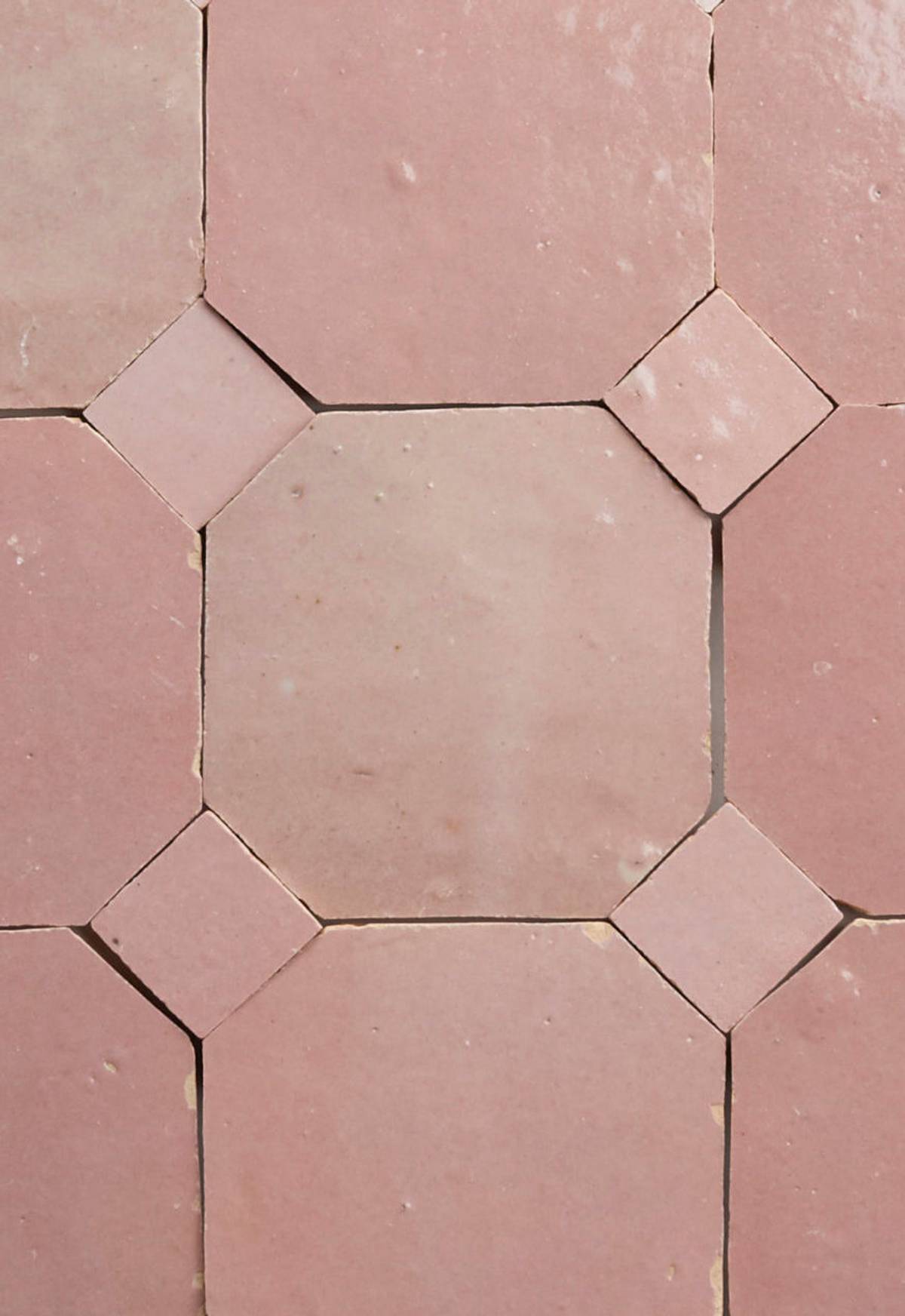 vintage rose octagon & vintage rose bouchon | zio & sons + clé | clé tile