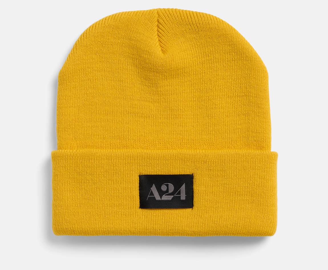 Yellow Logo Beanie – A24 Shop