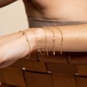 Soho 9k Gold Chain Bracelet | Astrid & Miyu Bracelets