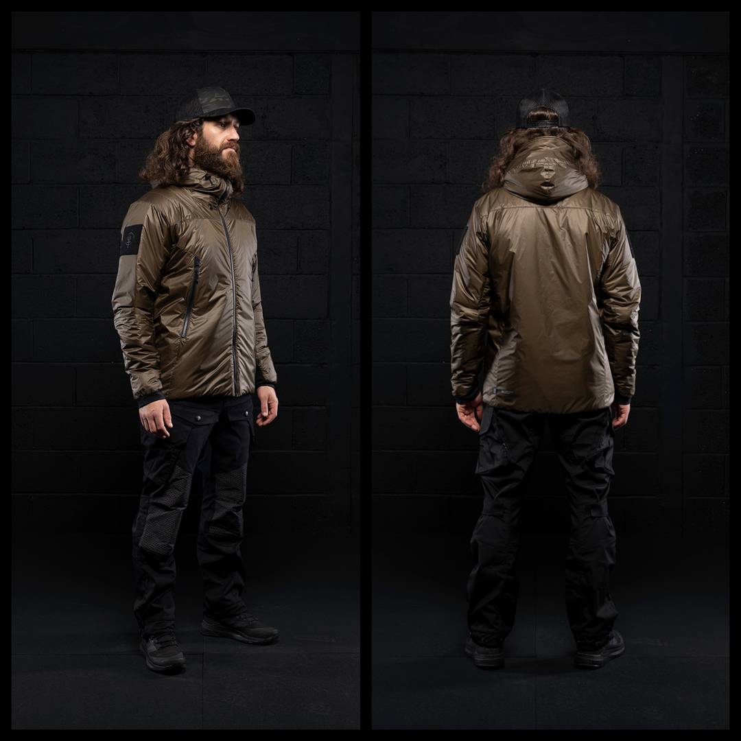ENGAGE JACKET | Black Lightweight Synthetic Down Insulated Jacket ...