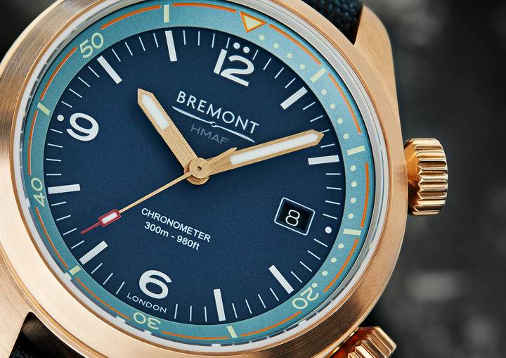 Argonaut Bronze Blue Dial – Bremont Watch Company