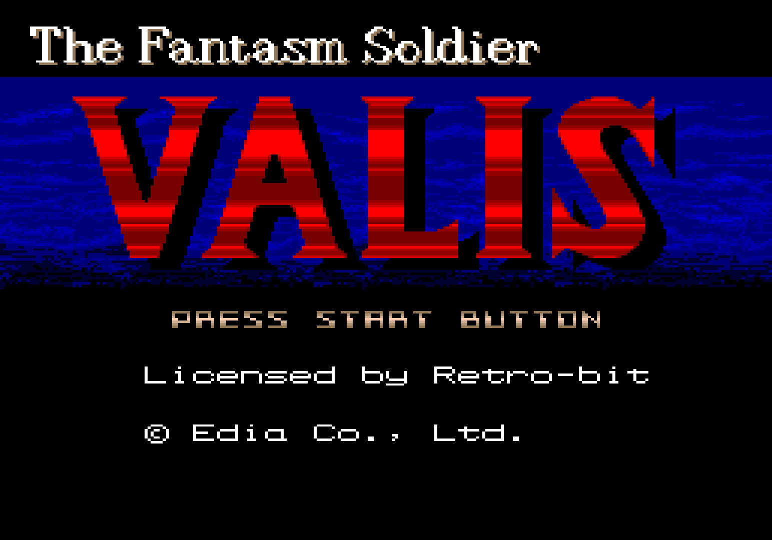 Valis: The Fantasm Soldier Collector’s Edition (Genesis) – Limited Run ...