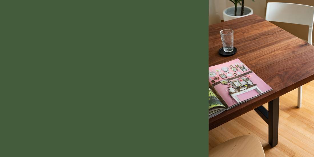 Walnut Desk Top – semi exact