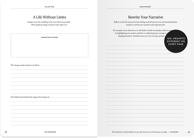 Life Designer Journal | Intelligent Change