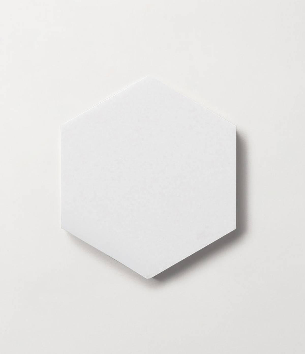 clé tile | thassos | white stone | six hex sheet