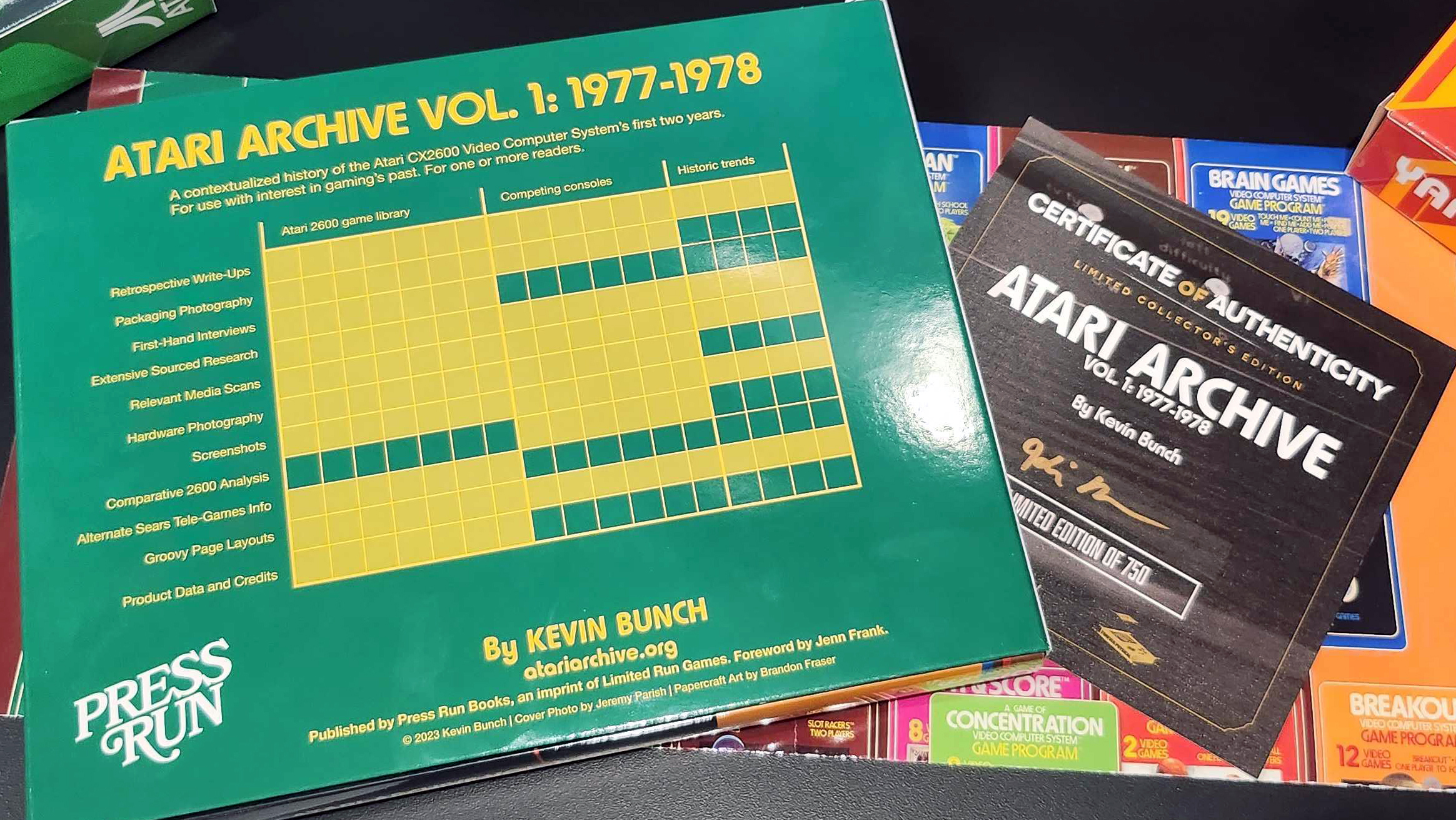 Atari Archive Vol. 1 Collector's Edition (Hardcover) – Limited Run Games